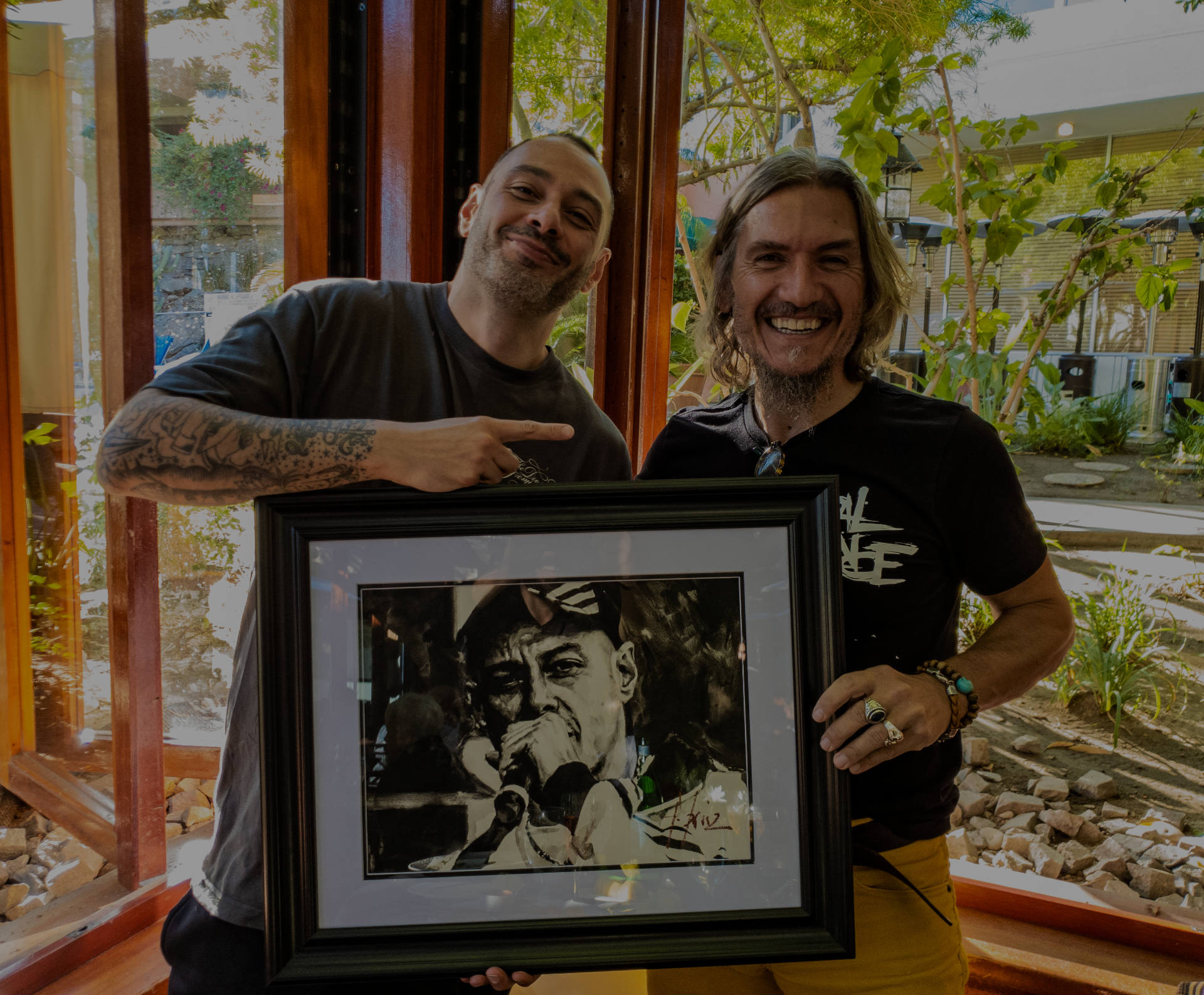 Fabri Fibra portrait by Fabian Perez | Living Legends Collection