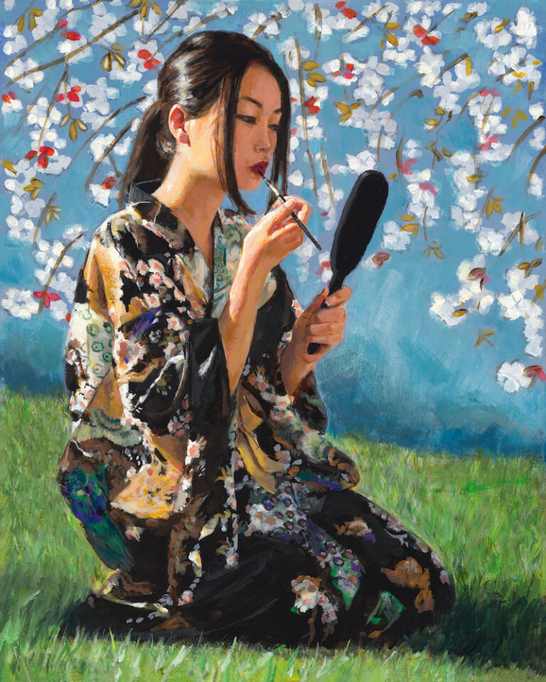 Geishas paintings | Fabian Perez Art